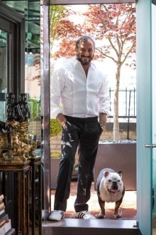 Ralph Rucci's Serene Rooftop Refuge: NYC fashion designer Ralph Rucci ...